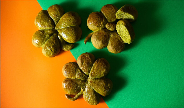 Lucky Shamrock Matcha Bread - Saf-instant KOREA